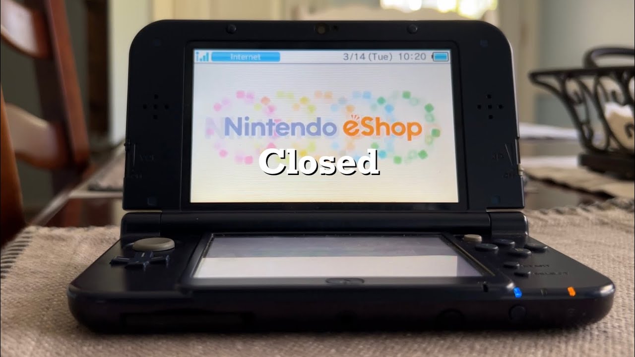 The 3DS Eshop Closed. - YouTube