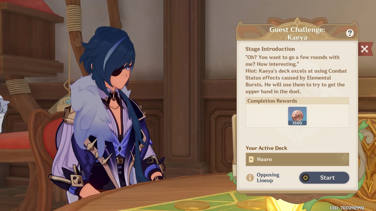 Guest Challenge: Kaeya | Genius Invokation TCG [ Genshin Impact ] - YouTube