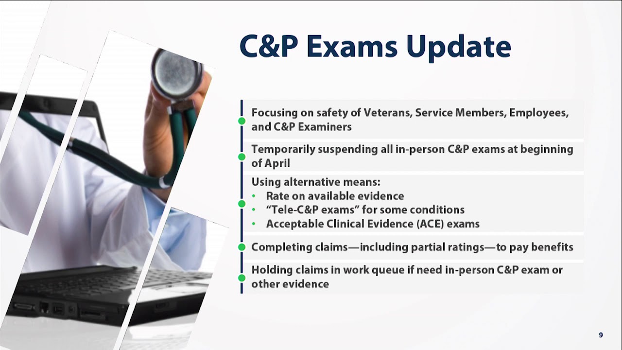 C&P Exams Update_April 2020 - YouTube