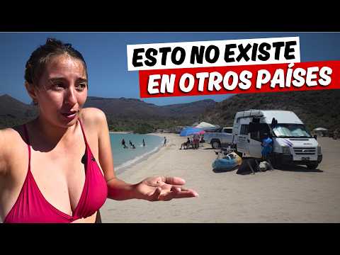 Nos SORPRENDE lo que HACEN en las PLAYAS de BAJA CALIFORNIA en México [Mulegé] | E25T8
