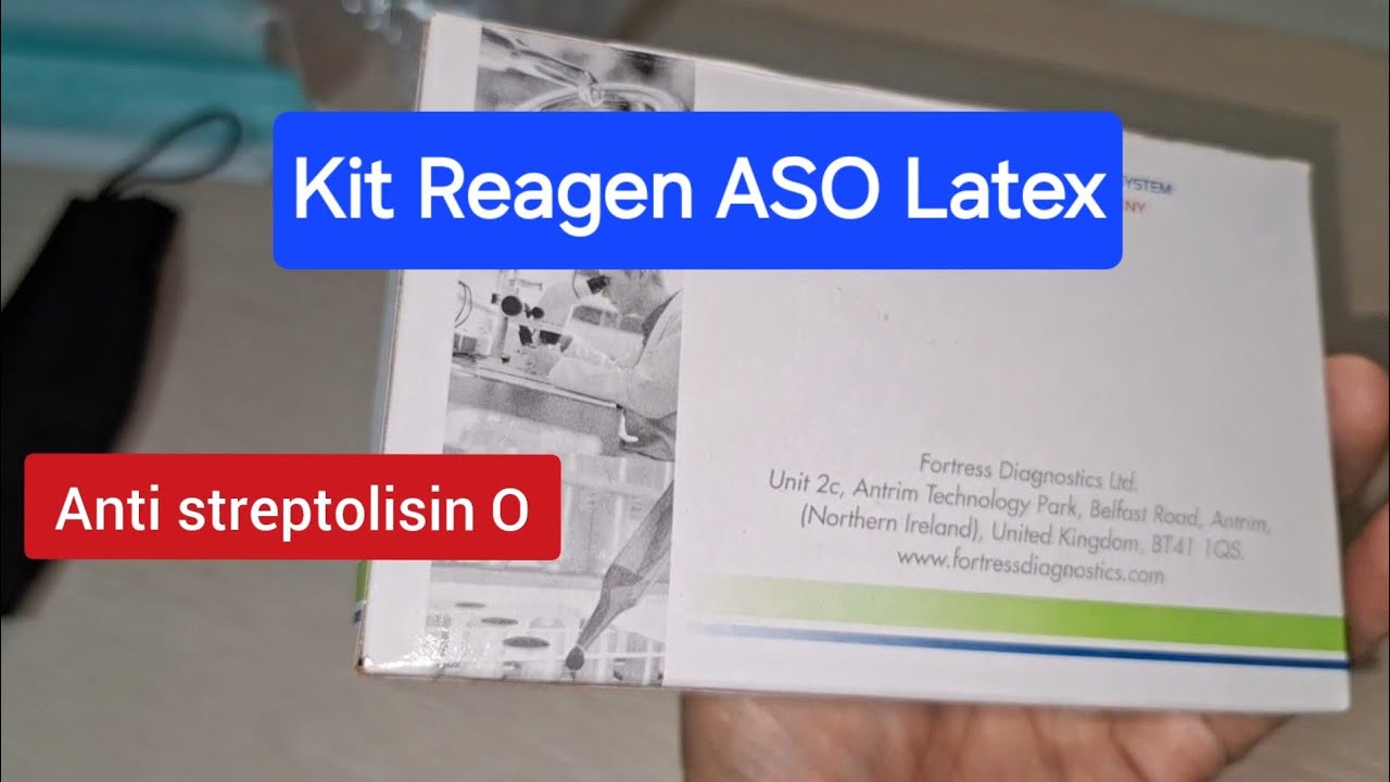 Kit Reagensia ASO ASTO untuk Pemeriksaan Aglutinasi Latex Infeksi ...