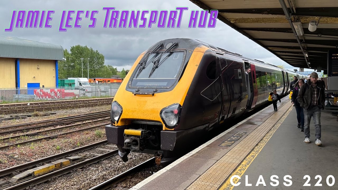 Leaving Bristol Temple Meads on a Cross Country class 220 - YouTube