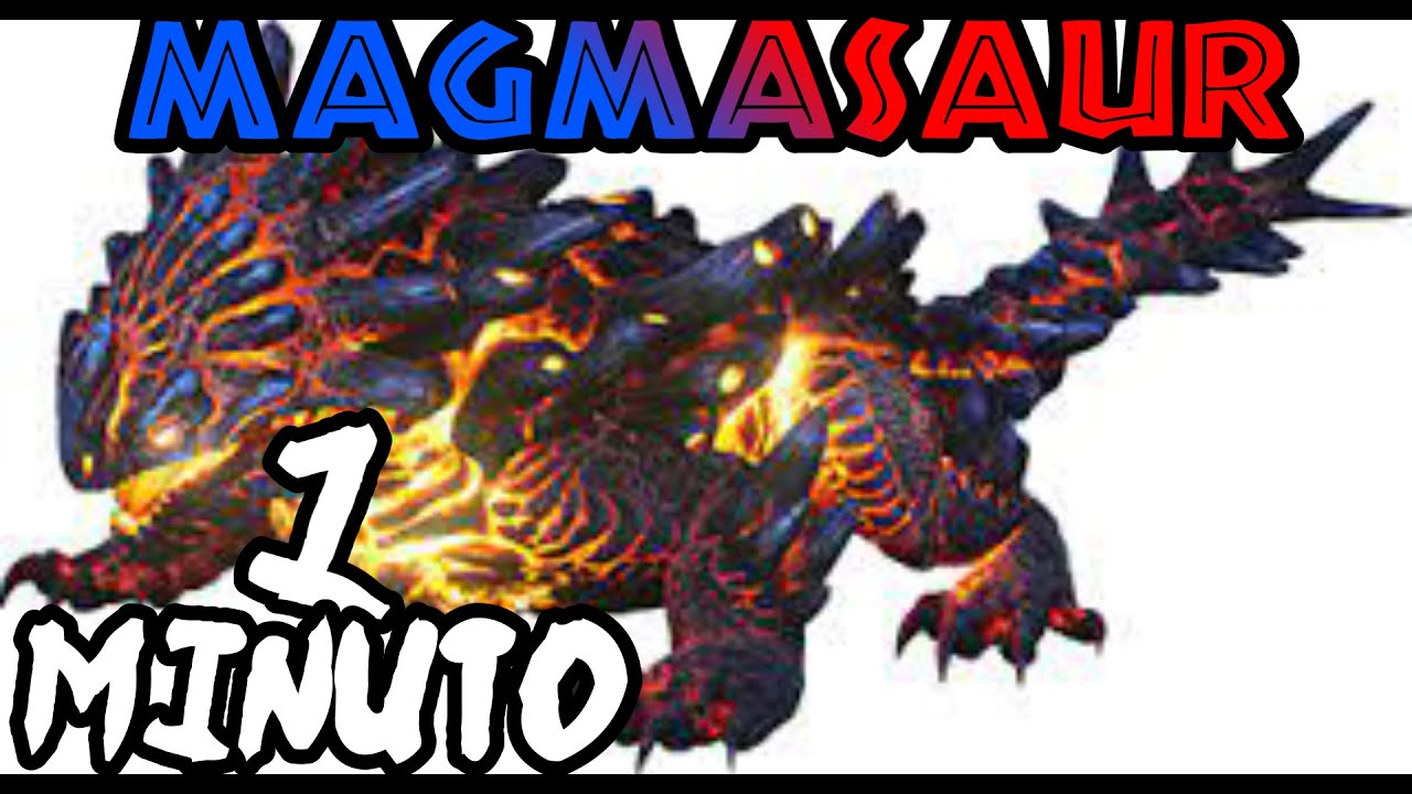 EL MAGMASAUR DE ARK EN UN 1 MINUTO - YouTube