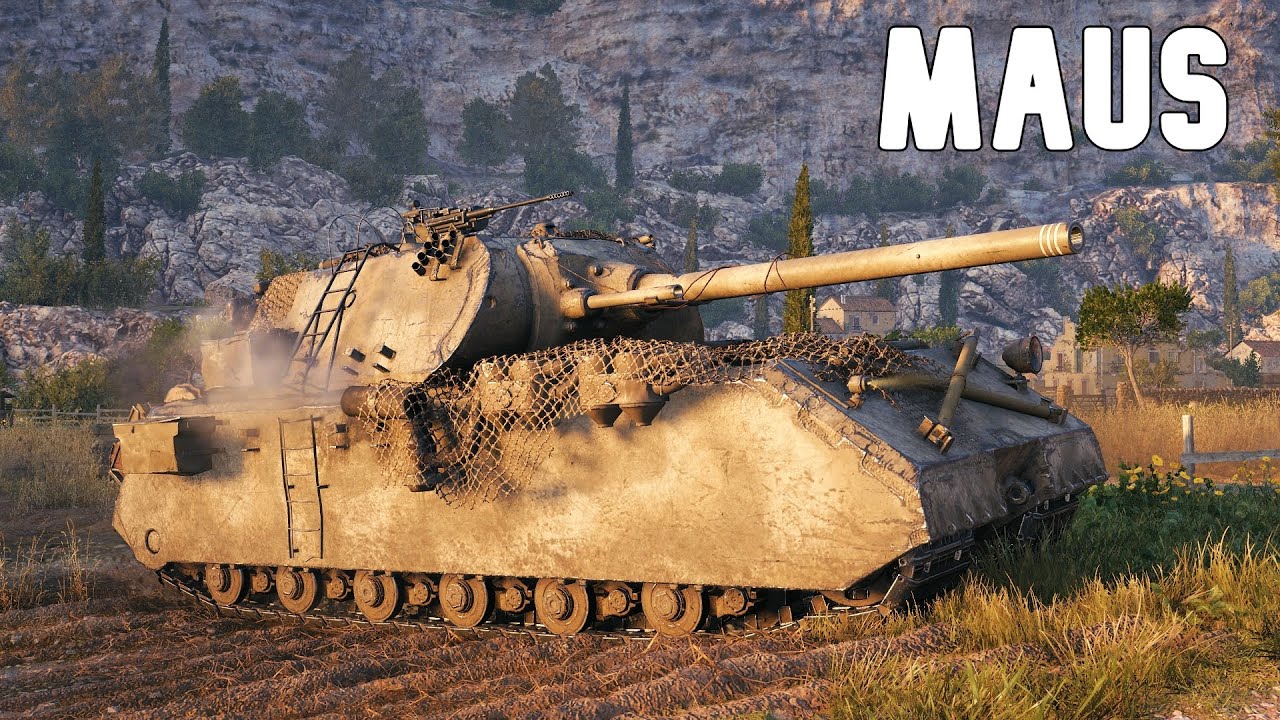 World of Tanks Maus - Unstoppable in Both Offense and Defense. - YouTube