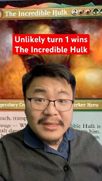 MTG Commander unlikely turn 1 wins - The Incredible Hulk - YouTube