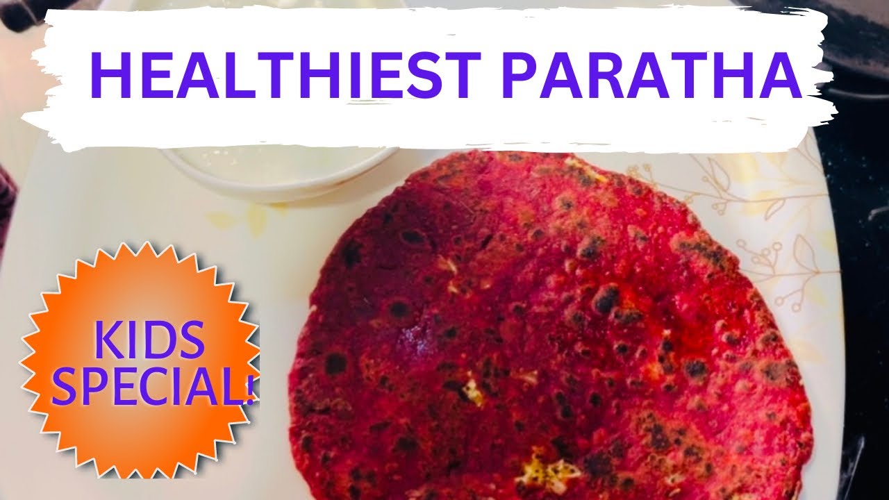 BEETROOT PANEER PARATHA | CHAKUNDAR PRANTHA | चुकंदर पराँठा | BEETROOT ...