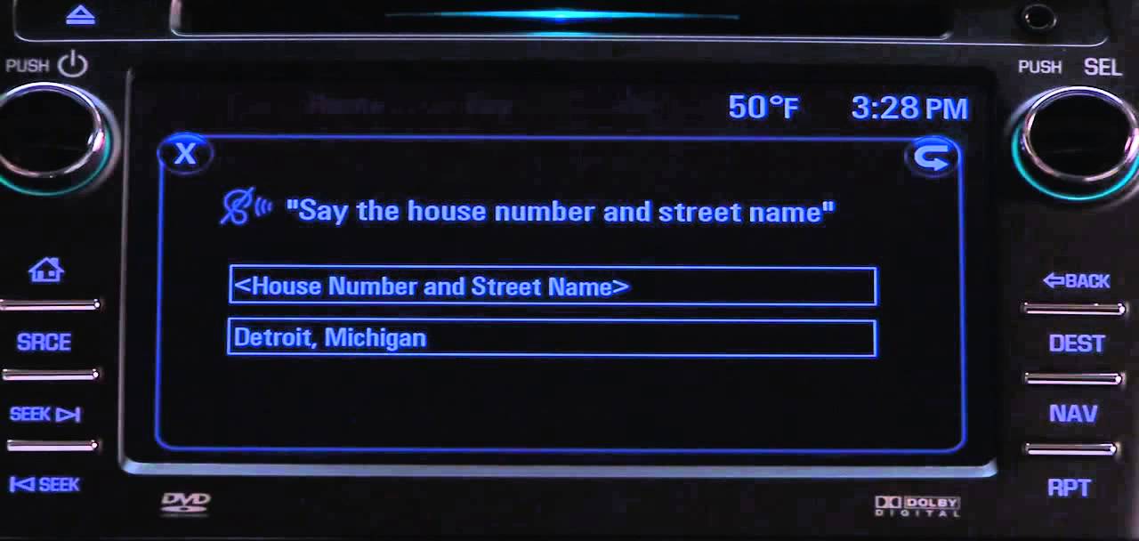 Voice Commands for Intellilink Navigation System Instructional Video ...