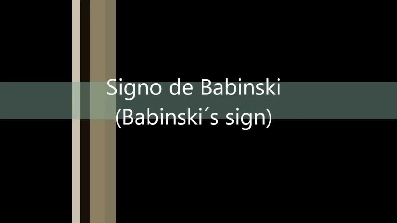 Babinski - YouTube