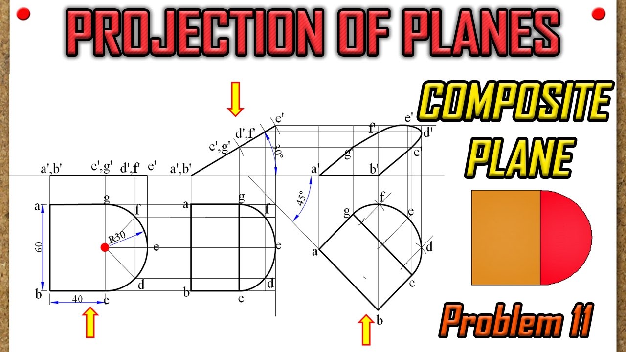 PROJECTION OF PLANES_Lecture 11_Composite Plane - YouTube