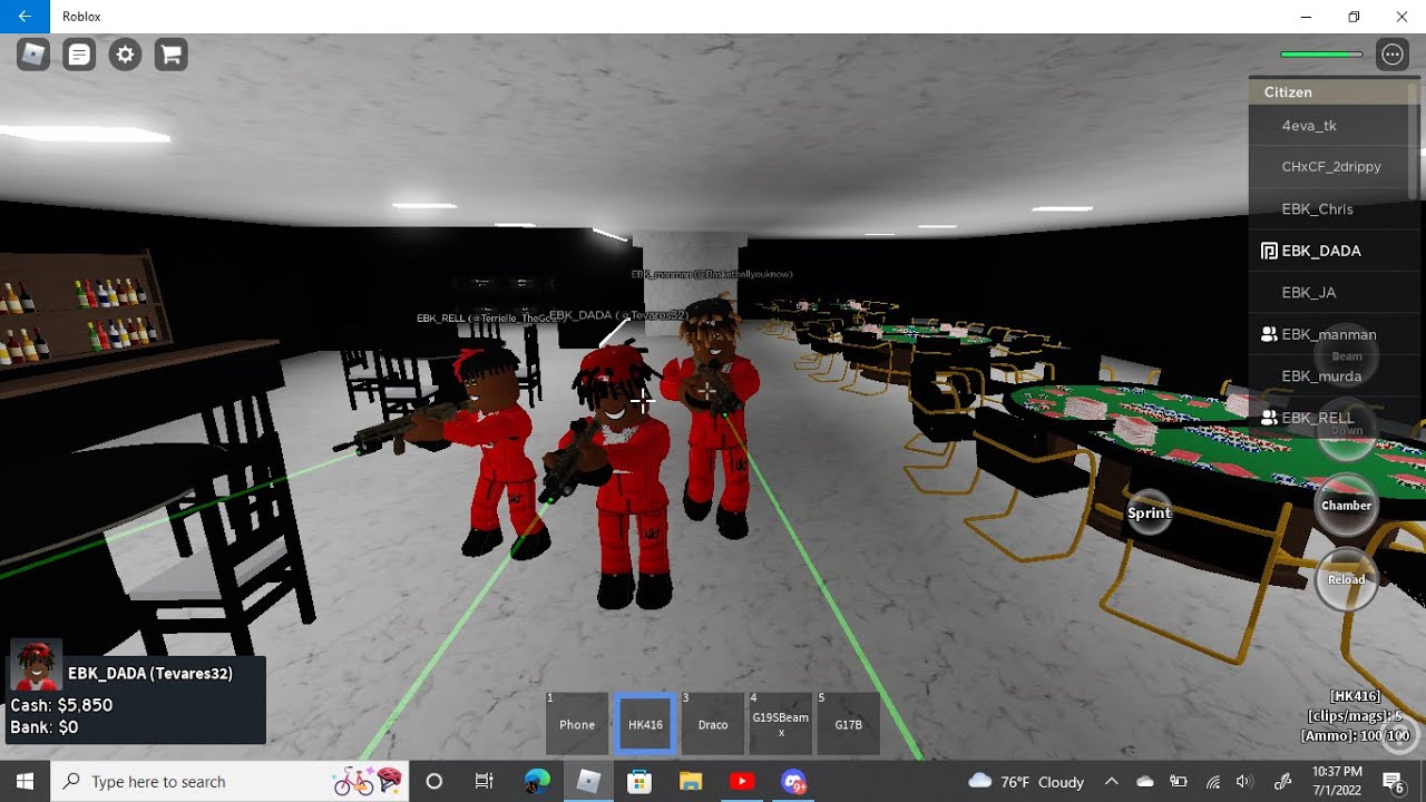 Finally playing roblox CHICAGO REMASTERED - YouTube