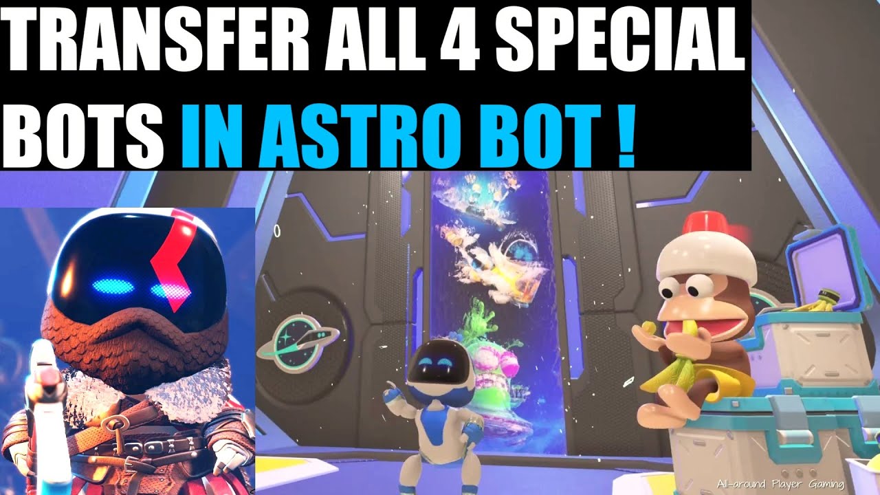You can Add All 4 Special Bots in ASTRO BOT IN YOUR STARTING CREW ...