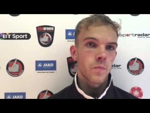 Nicky Walker post-AFC Fylde - YouTube