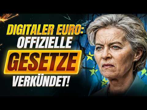 Digitaler Euro: GESETZE BESCHLOSSEN! DAS musst du JETZT wissen!
