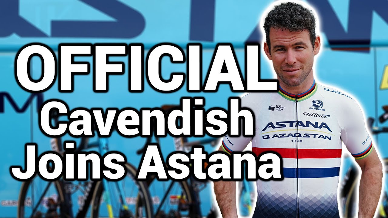 Mark Cavendish Joins Team Astana, Eyes 2023 Tour de France - YouTube