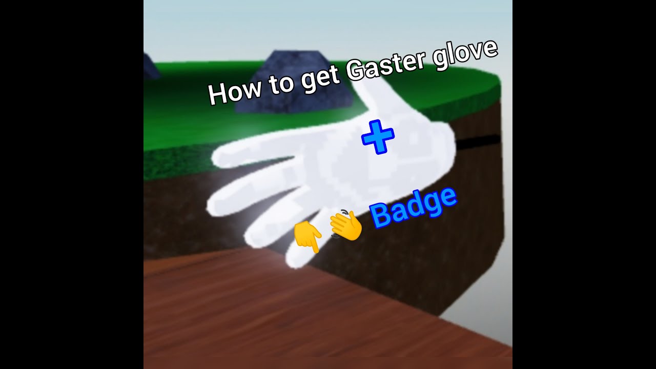 Roblox|Slap Battles But Bad💀|How to get Gaster glove+"👇👋" badge! - YouTube
