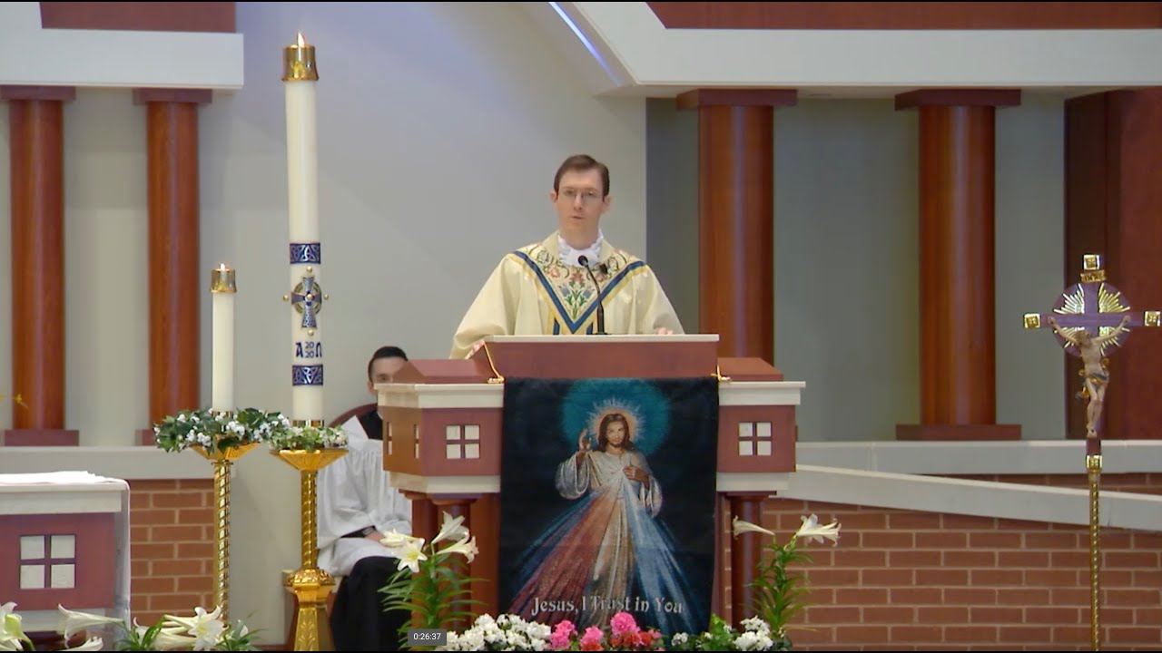 Divine Mercy Sunday Mass - YouTube