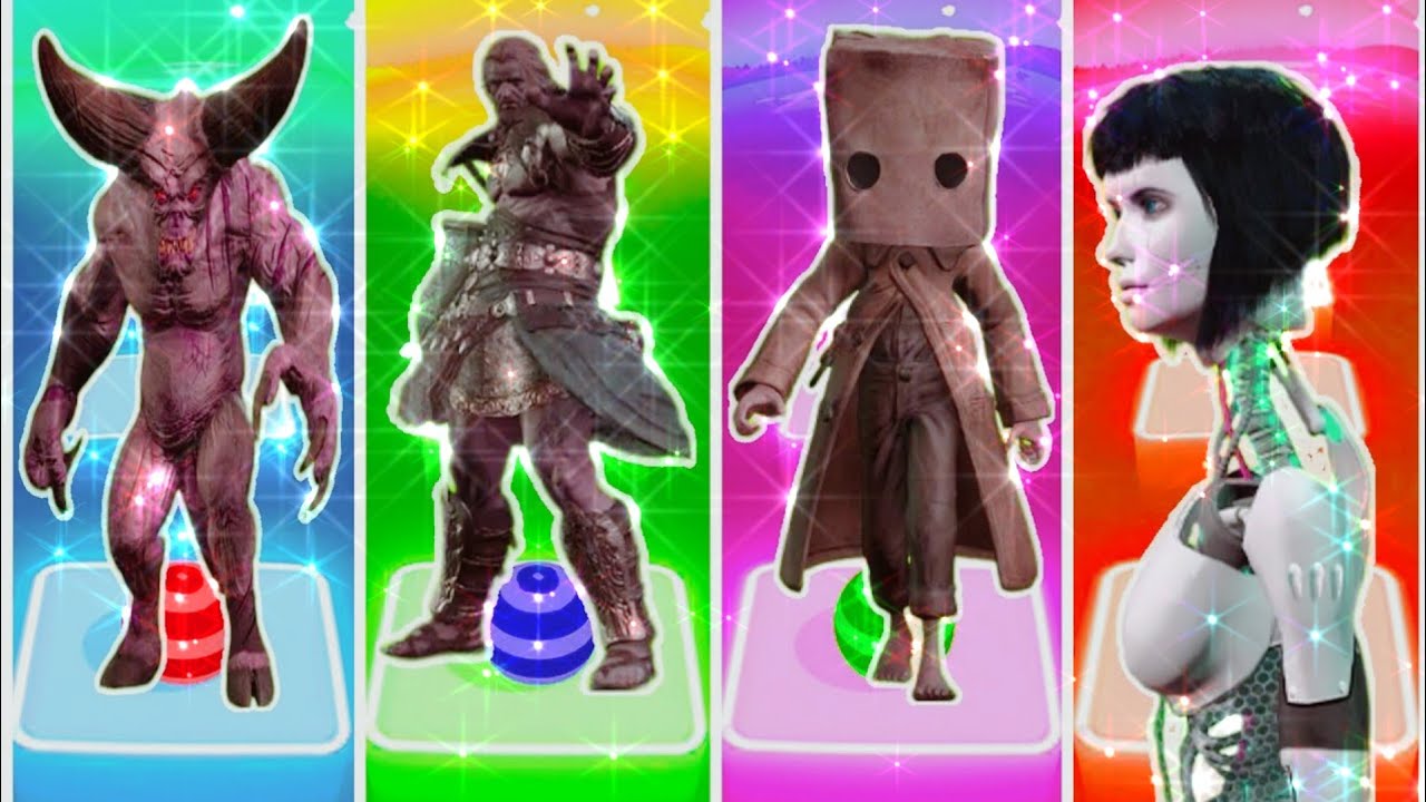 Demon Brute vs Odin Son's vs Little Nightmare vs Lucy Girl Robot Full ...