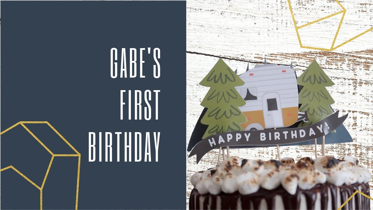 GABE'S FIRST BIRTHDAY! - YouTube
