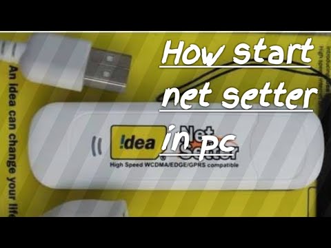 How to start net setter in PC - YouTube