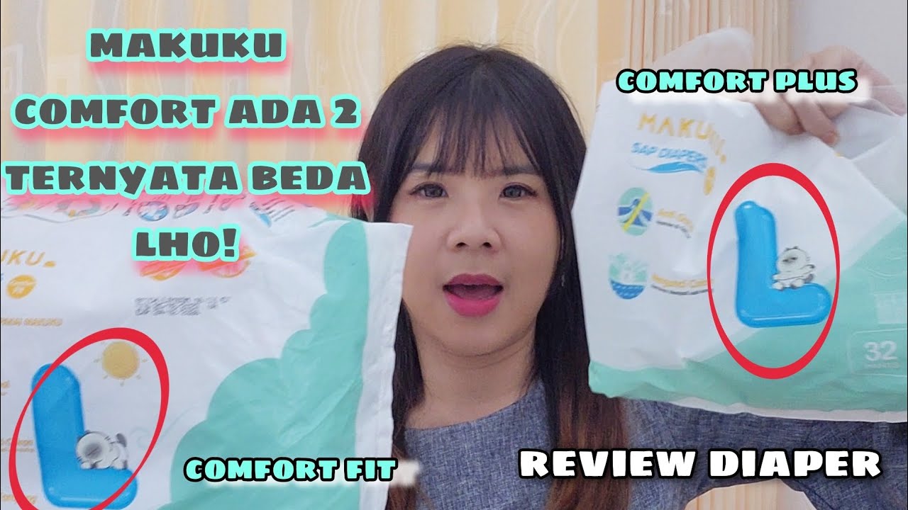 PERBEDAAN MAKUKU COMFORT PLUS DAN COMFORT FIT - YouTube