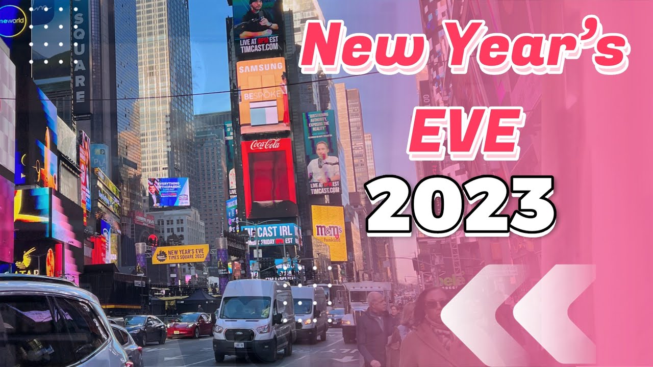 New Year’s Eve Times Square New York City live 2023 #newyork # ...