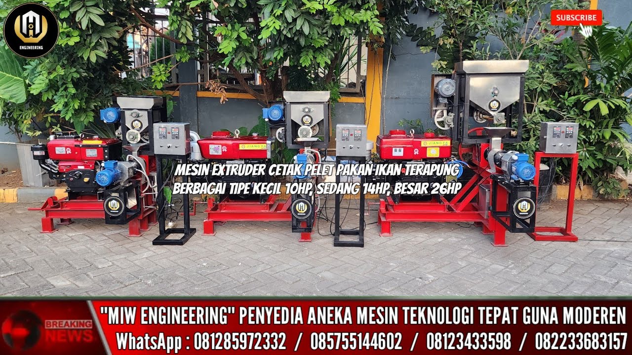 Unggulan..!!! Mesin Extruder Cetak Pelet Pakan Ikan Apung Murah ...