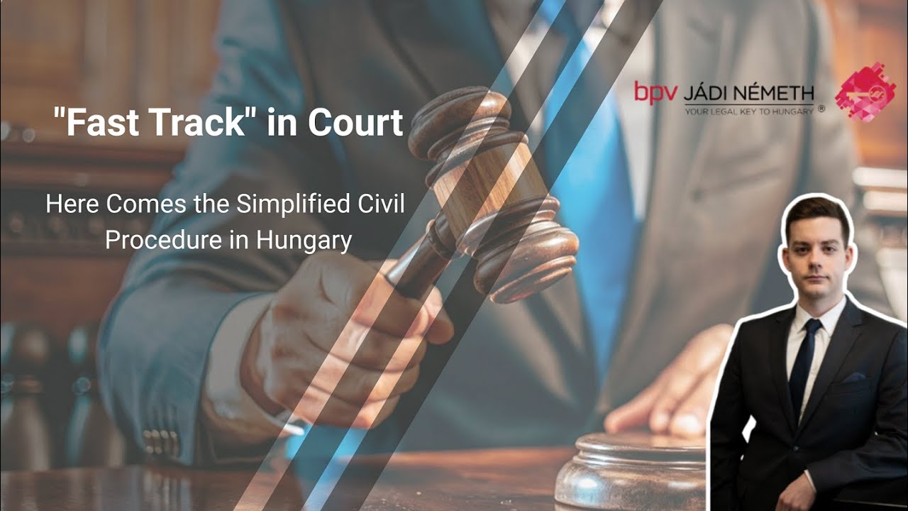"Fast Track" in Court – Here Comes the Simplified Civil Procedure in ...