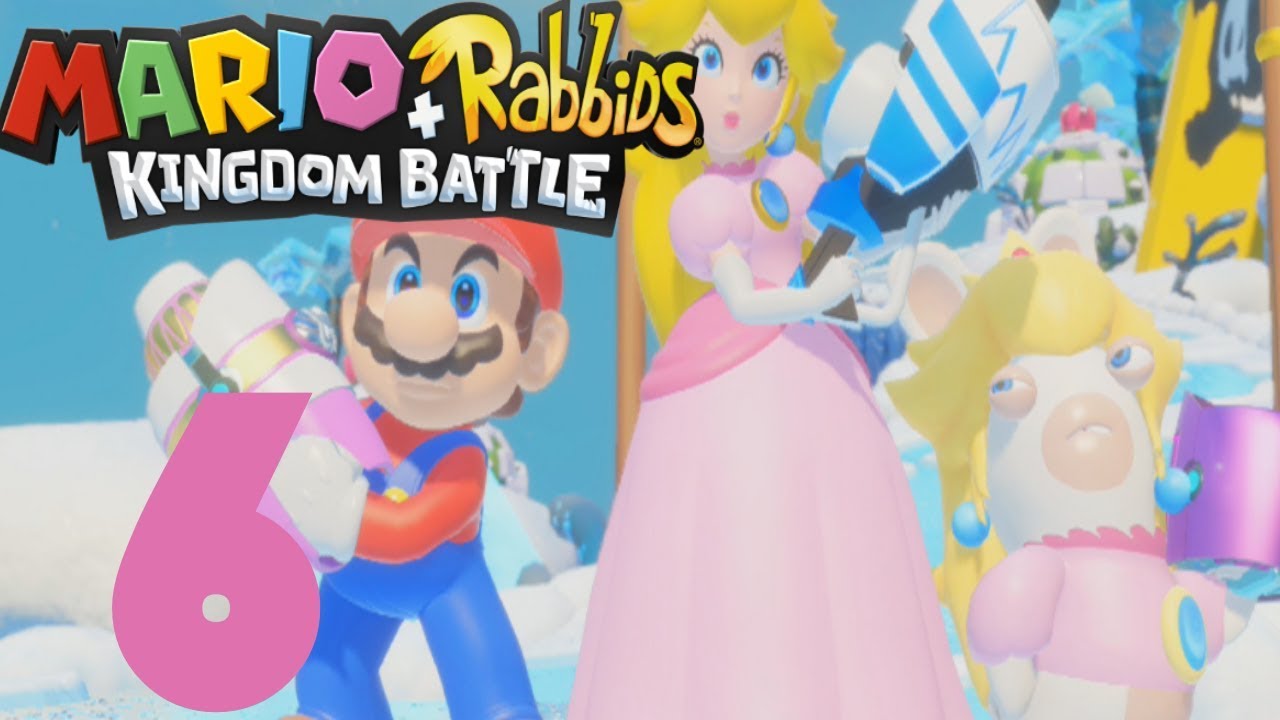 [6] Rabbid Peach Jealous Of Princess Peach! (Mario + Rabbids Kingdom ...