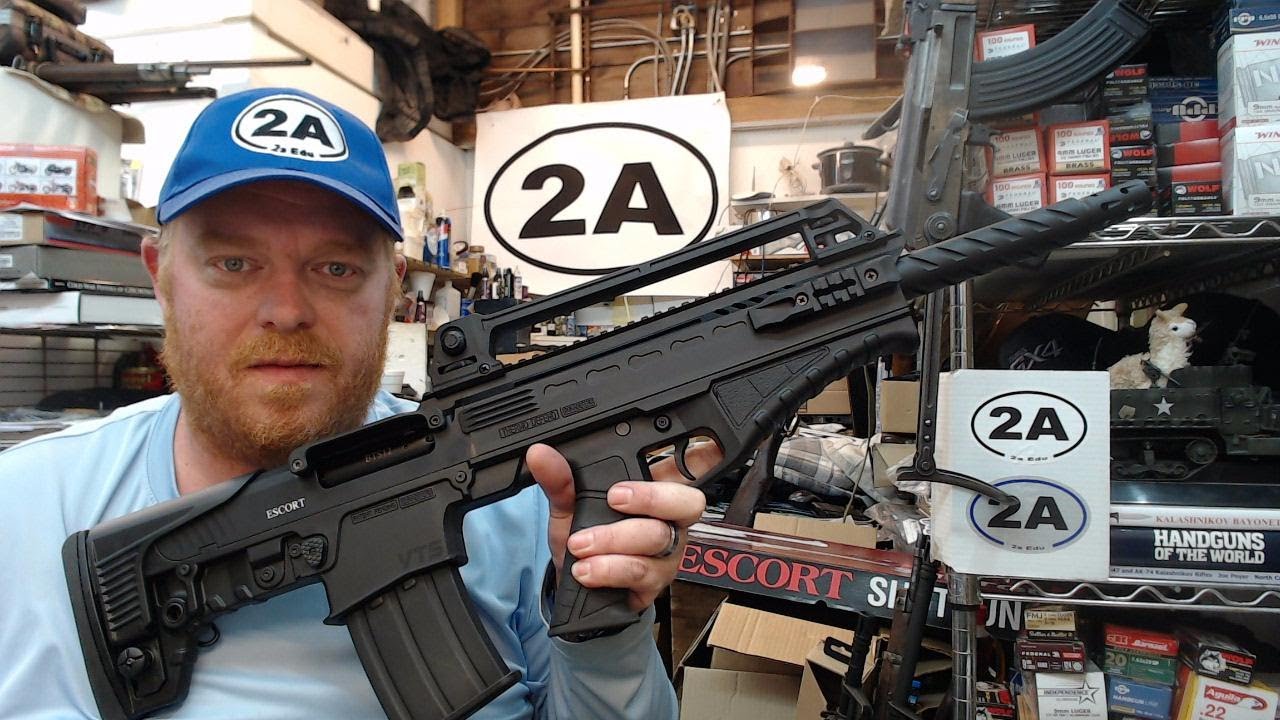 Escort BTS12 Bullpup 12 Gauge Semi-Auto Shotgun - Initial Review - YouTube