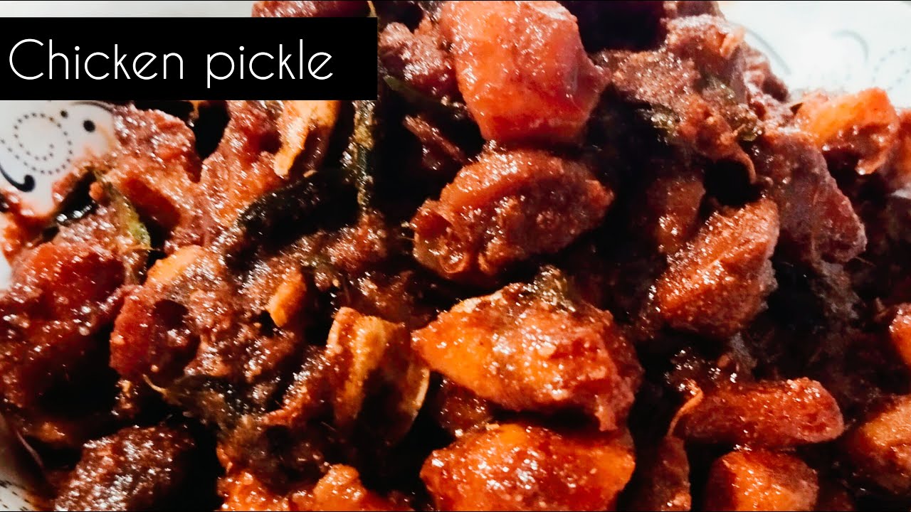 Chicken pickle recipe || How to Make chicken pickle || ji - YouTube