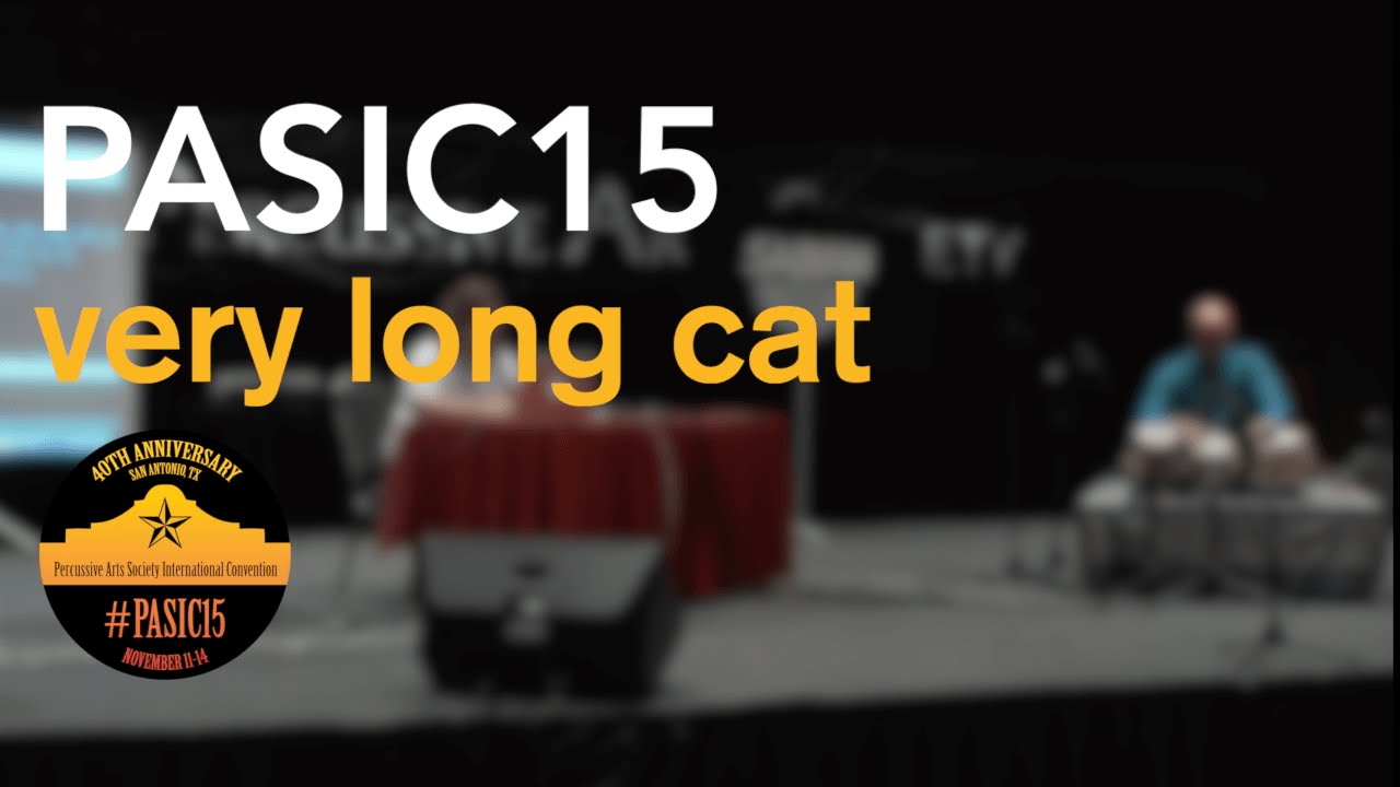 PASIC15 - very long cat - David Ogborn and Shawn Mativetsky - YouTube
