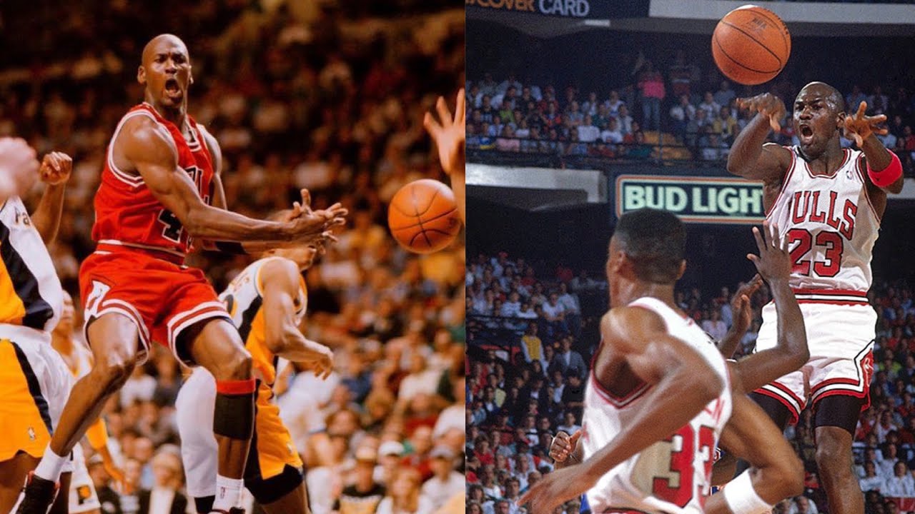 Michael Jordan The GREATEST PASSER IN NBA HISTORY! 🤯 | Michael Jordan ...