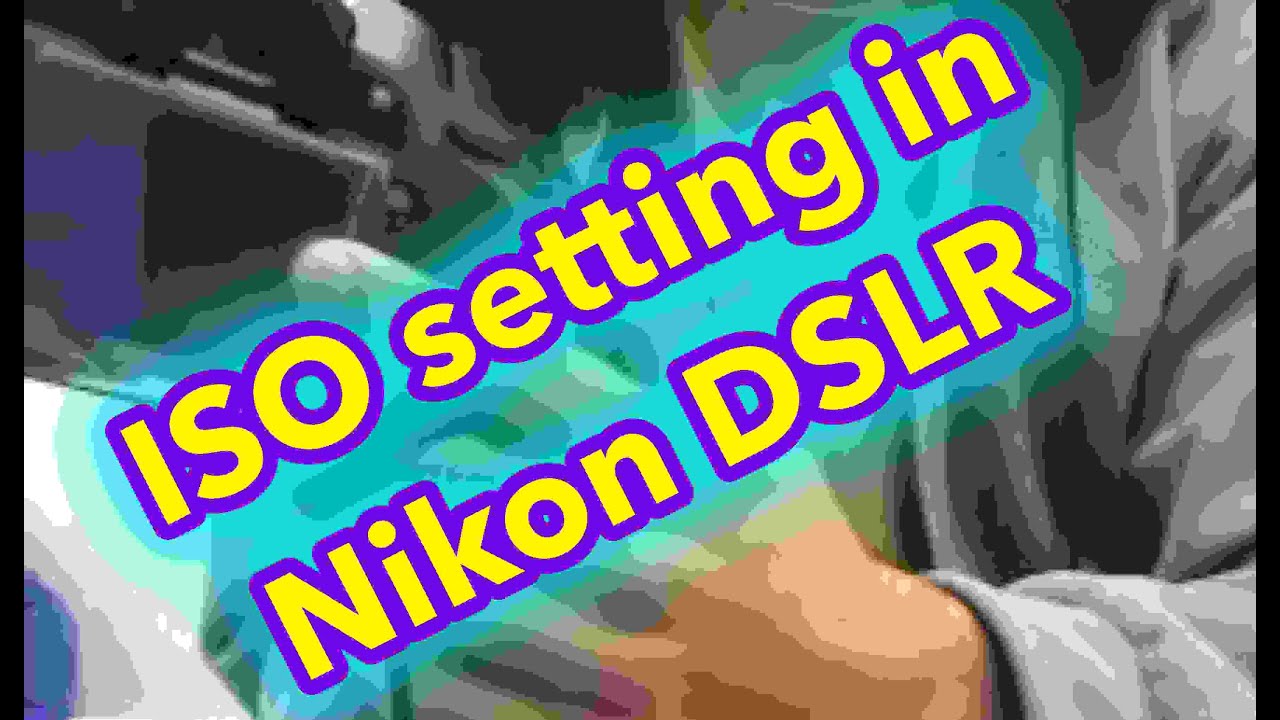 iso setting for nikon d90 - YouTube