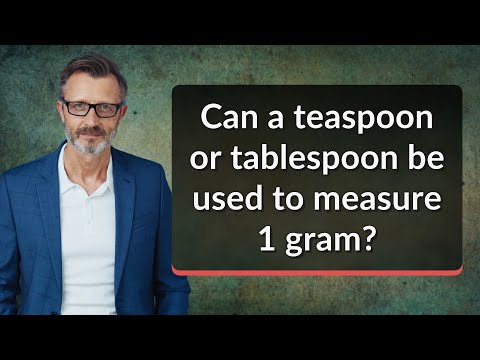 How Many Grams Fit In A Teaspoon