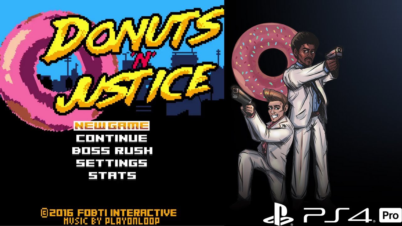 Donuts 'n' Justice - Full Gameplay Walkthrough (PS4 PRO) - YouTube