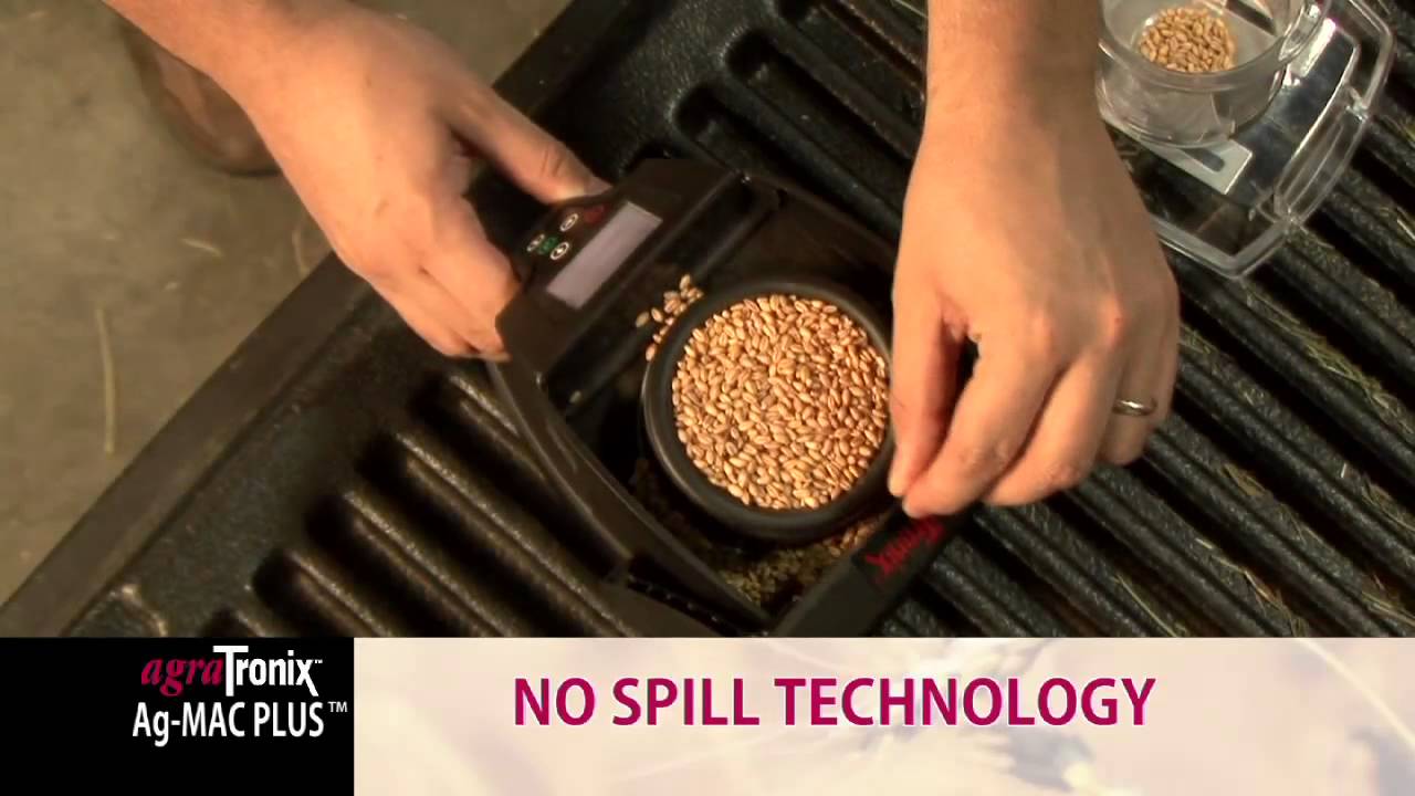 AgraTronix Ag-MAC PLUS Grain Moisture Tester Product Video - YouTube