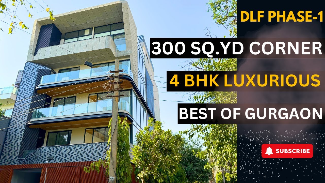 Dlf Phase-1 Luxurious ! 300 Sq.yd 4Bhk Builder Floor In Gurgaon Corner ...