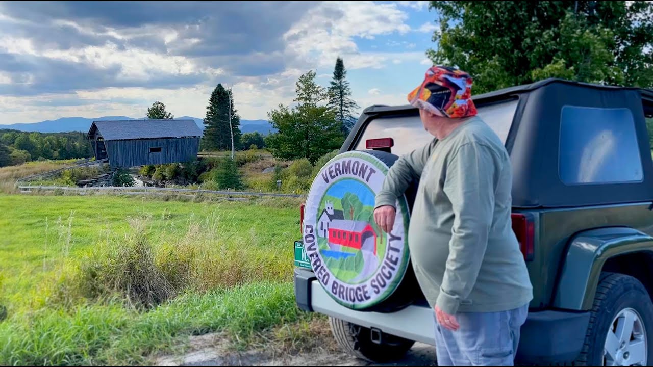 Vermont's 100 Covered Bridges- Episode 50 A. M. Foster Covered Bridge ...