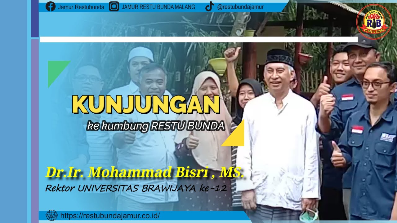 Kunjungan Dr.Ir. Muhammad Bisri, MS. (Rektor Universitas Brawijaya ke ...
