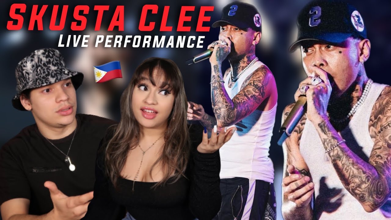 Latinos react to Filipino Rap LIVE | Skusta Clee LIVE for the first ...