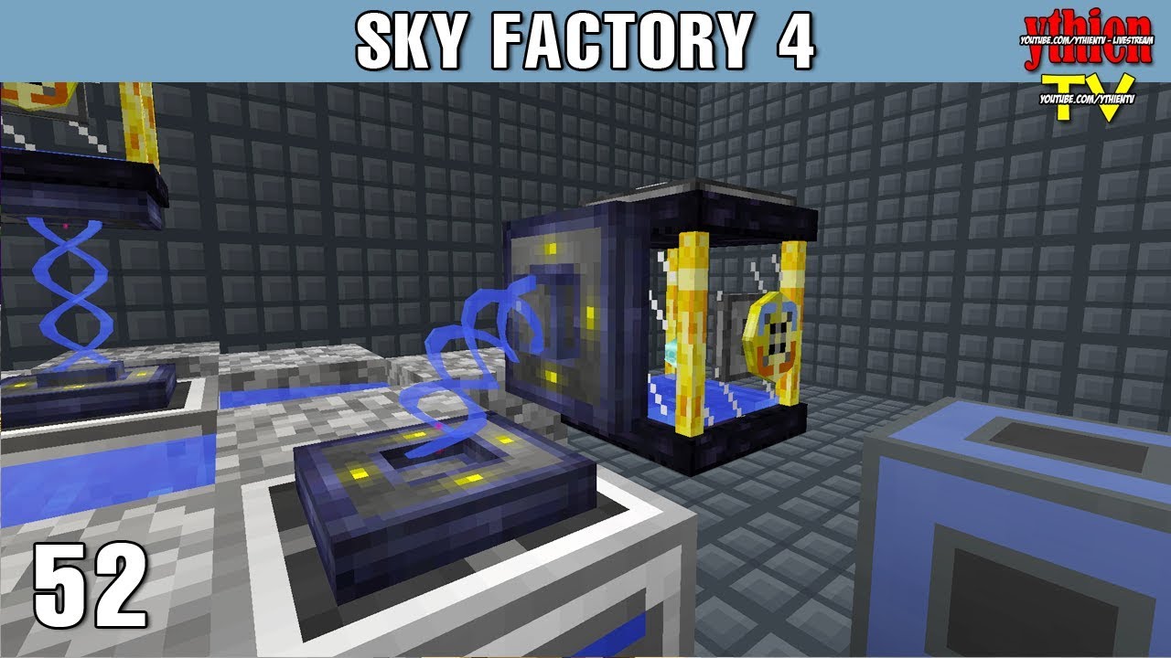 Minecraft Sky Factory 4 52 - Sức Mạnh Của Nước - YouTube