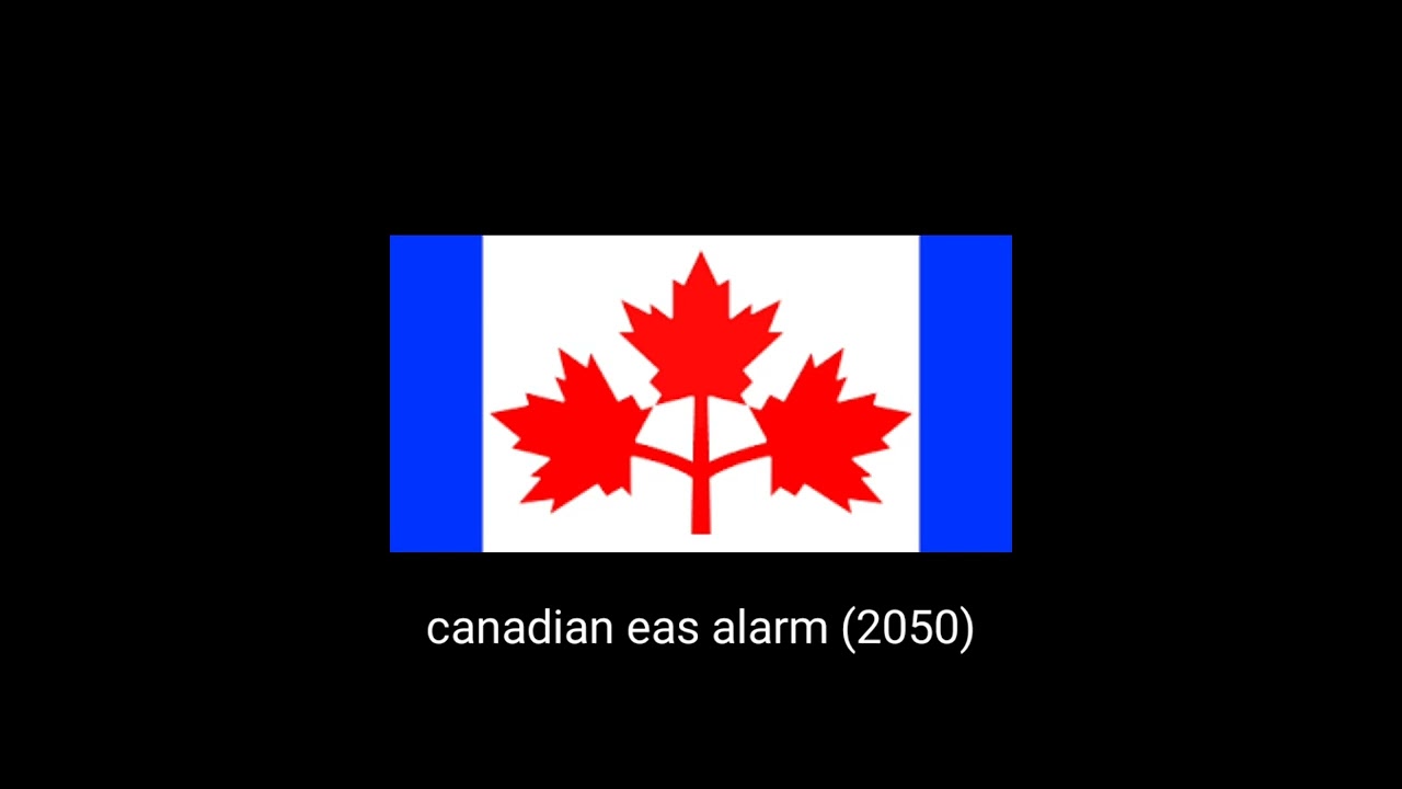 Canadian eas alarm 2050 - YouTube