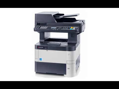 Kyocera M3040DN M3540DN státusz oldal - YouTube