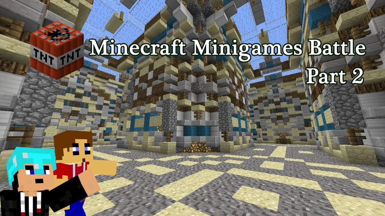 Minecraft Minigames Battle [Part 2] Hacker! - YouTube