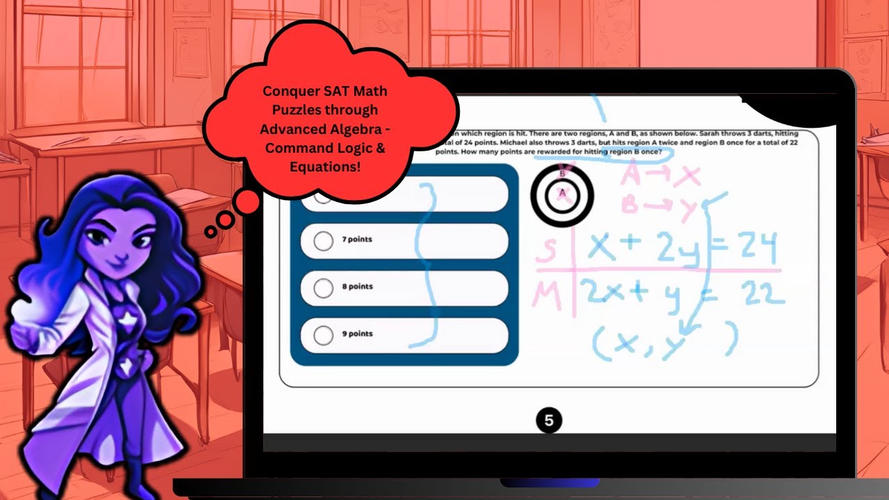 Digital SAT Prep: Walkthrough to "cheat" the HARDEST word problem! #digitalsat2024 #hack #maths ...