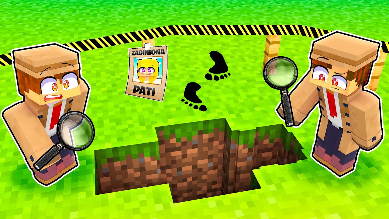 WEZWAŁEM DETEKTYWA, ABY ZNALEŹĆ ZAGINIONĄ PATI w Minecraft! - YouTube