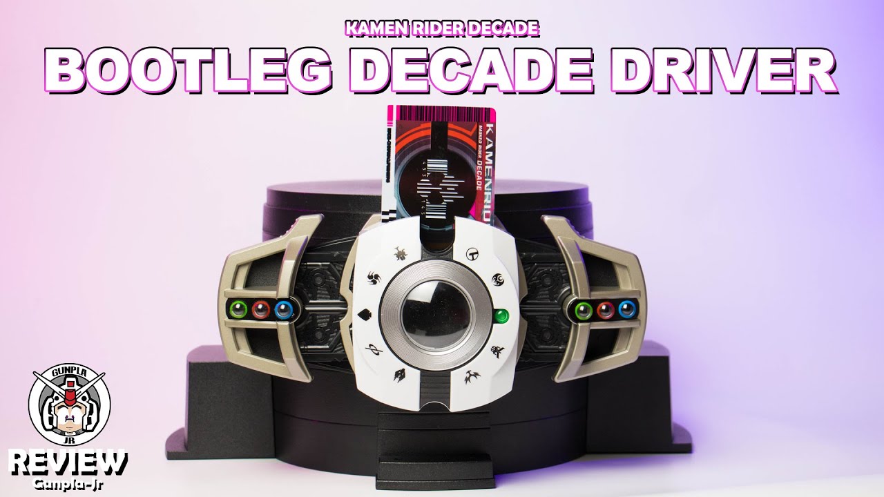 BOOTLEG - Kamen Rider Decade Driver | REVIEW - YouTube