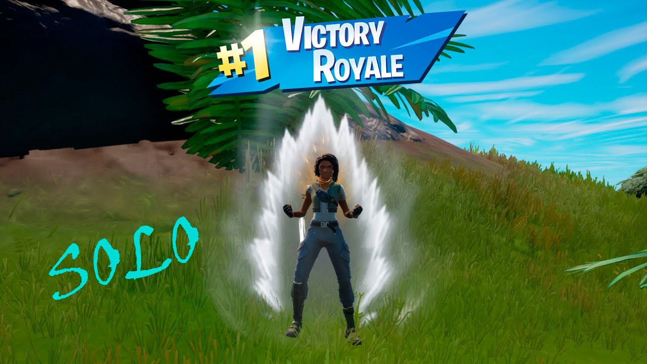 Fortnite - Super SOLO WIN "I am very good)" Full Gameplay (No building ...