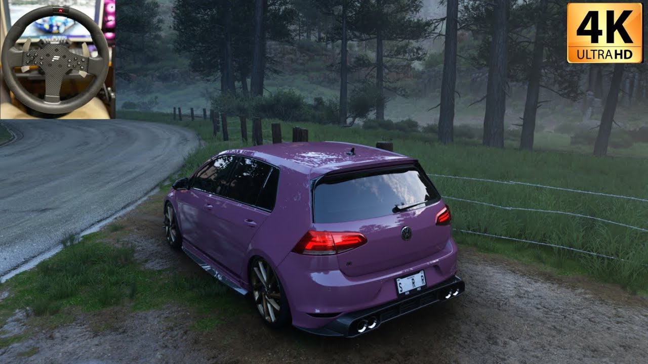Volkswagen Golf R DRIFT - MOD | Forza Horizon 5 | Steering Wheel ...
