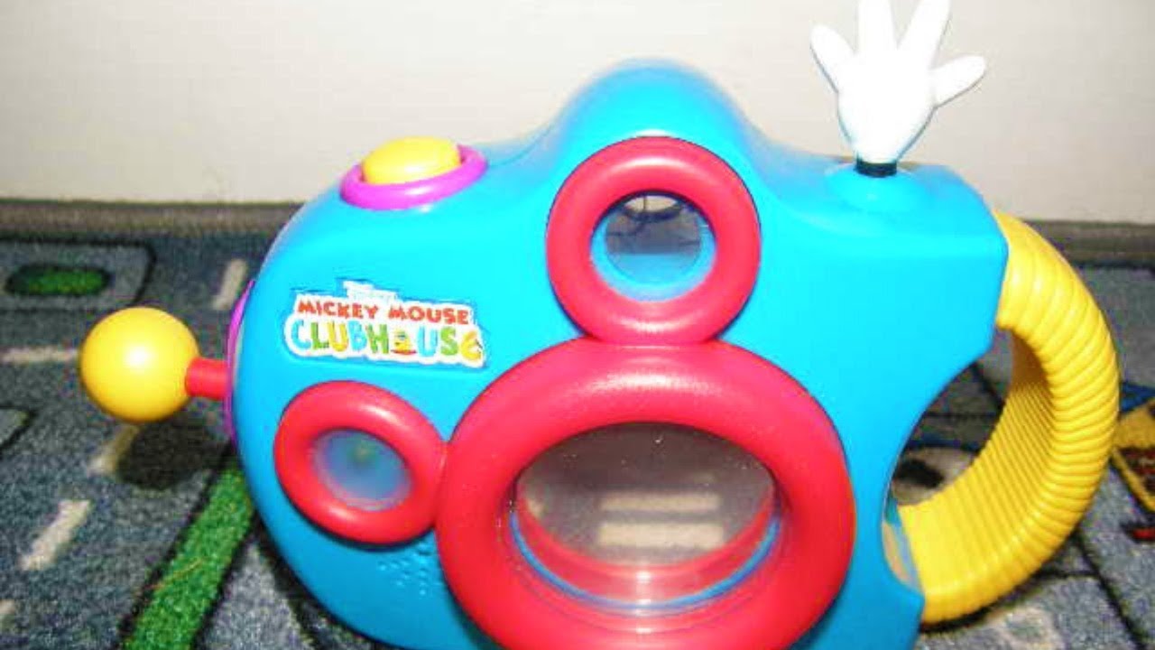 Disney Mickey Mouse Clubhouse: Play Camera with sound and light - YouTube